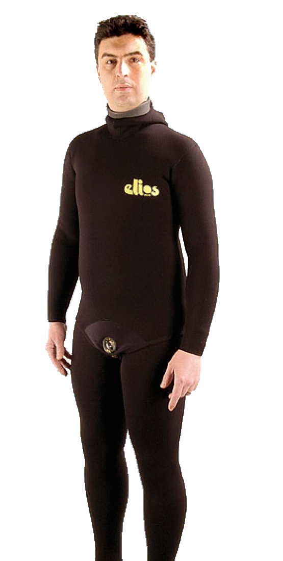 Black shadow wetsuit - Elios Sub